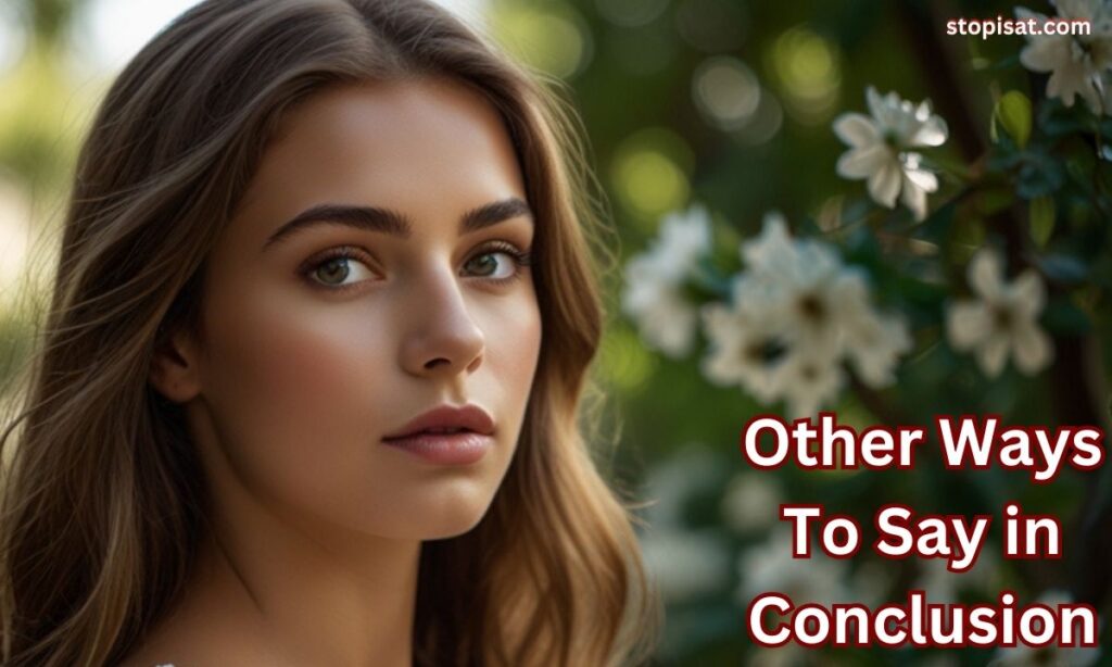 35 Other Ways to Say In Conclusion